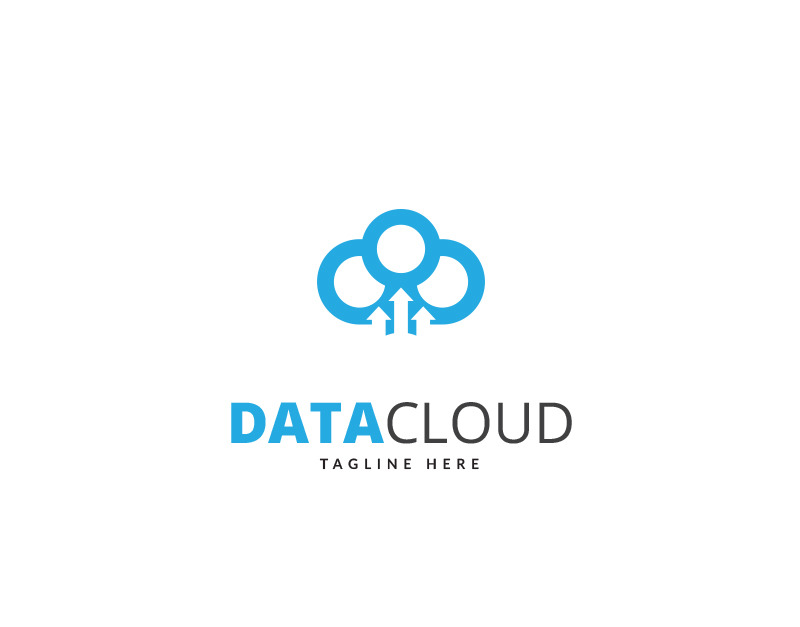 Data Cloud - Logo Template #70257 - TemplateMonster