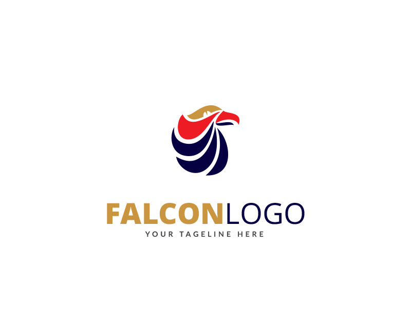 Falcon Brand Logo Template #70240 - TemplateMonster