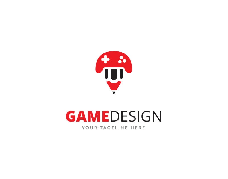 Game Design Logo Template #70249 - TemplateMonster