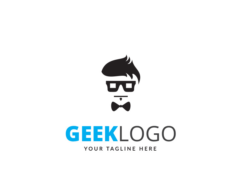 Geek Design Logo Template #70367 - TemplateMonster