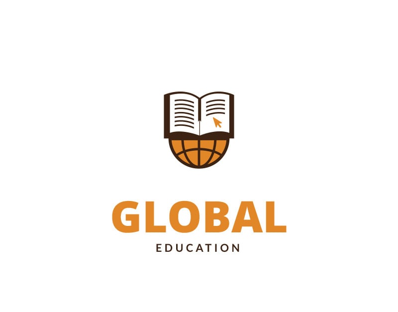 Global Education Logo Template #70368 - TemplateMonster