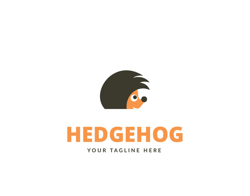 Hedgehog Design Logo Template #70356 - TemplateMonster