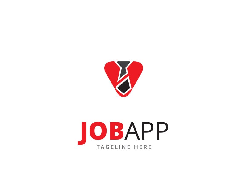 Job App Logo Template #70314 - TemplateMonster