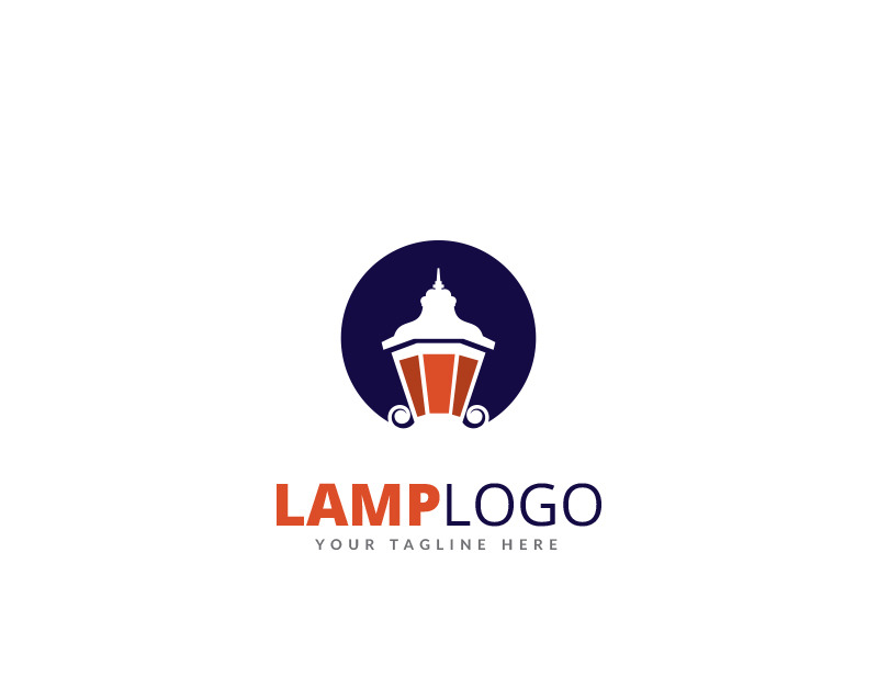 Lamp Logo Template #70311 - TemplateMonster
