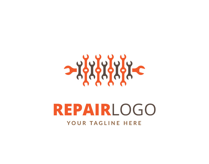 Repair Design Logo Template #70361 - TemplateMonster