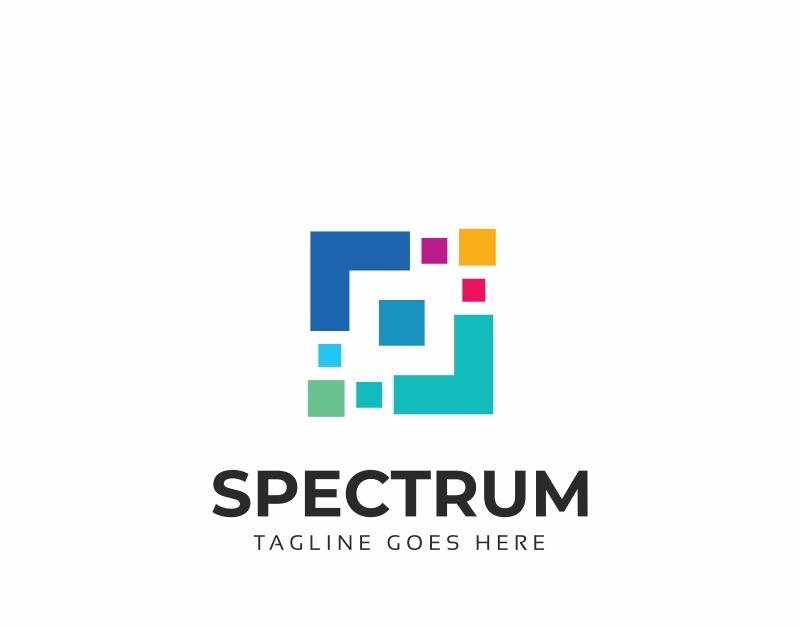 Spectrum Logo Template #70342 - TemplateMonster
