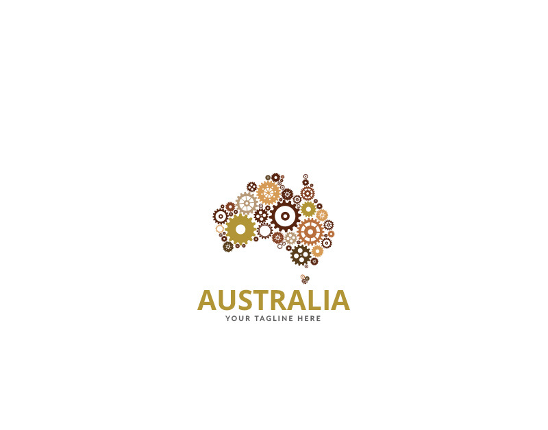 Australia Logo Template #70770 - TemplateMonster