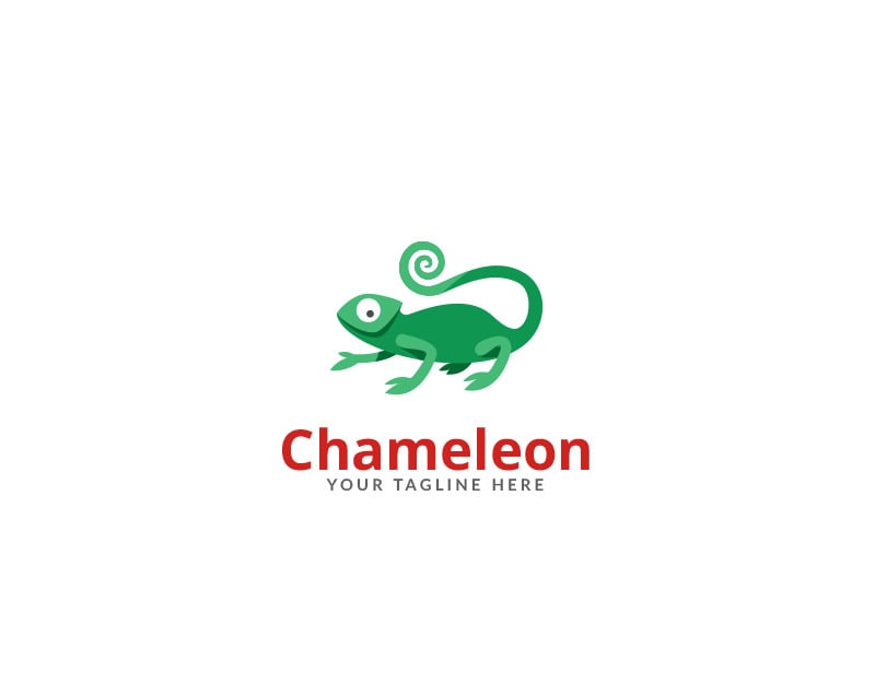 Creative Chameleon Logo Template #70789 - TemplateMonster