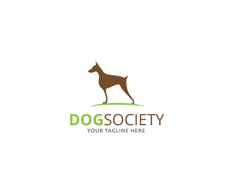 Dog Society Logo Template #71114 - TemplateMonster