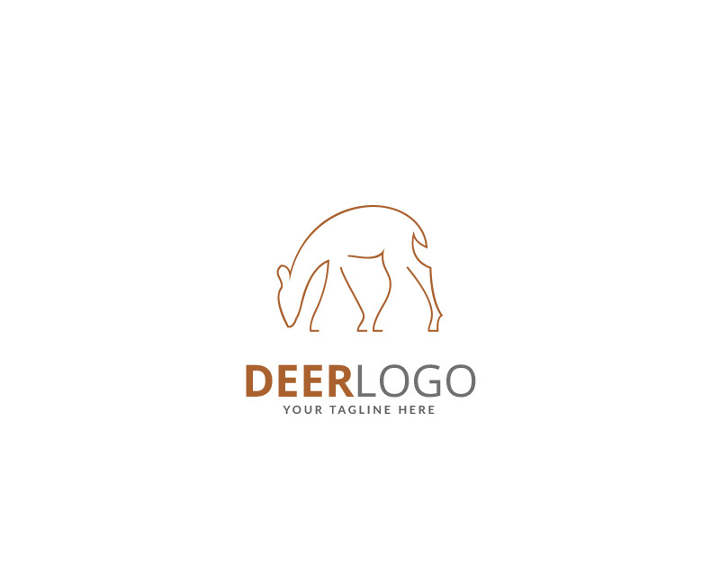 Modèle de logo de marque de cerf #71113 - TemplateMonster