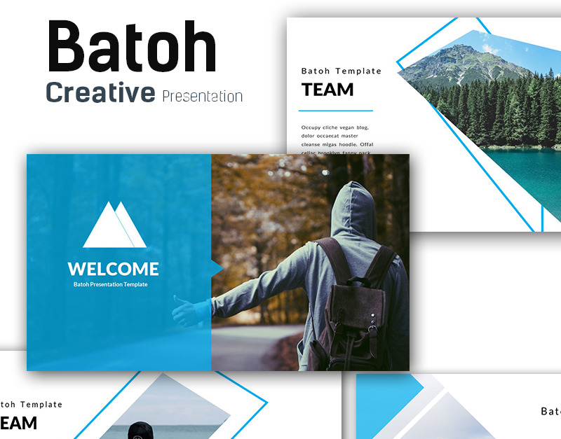 Batoh Modern PowerPoint šablony #71208 - TemplateMonster