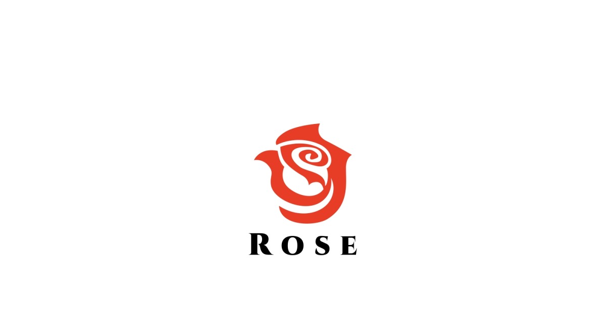 Rose Logo sjabloon #71394 - TemplateMonster