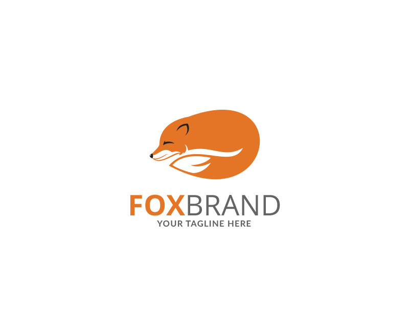 Fox Brand Design Logo Template #71524 - TemplateMonster
