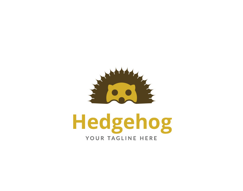 Hedgehog Design Logo Template #71525 - TemplateMonster
