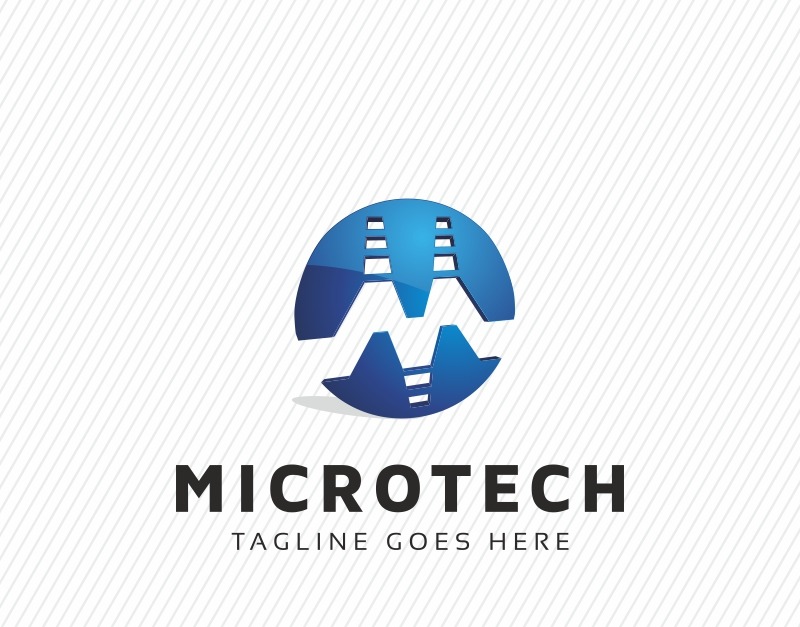 Microtech Logo Vorlage #71543 - TemplateMonster