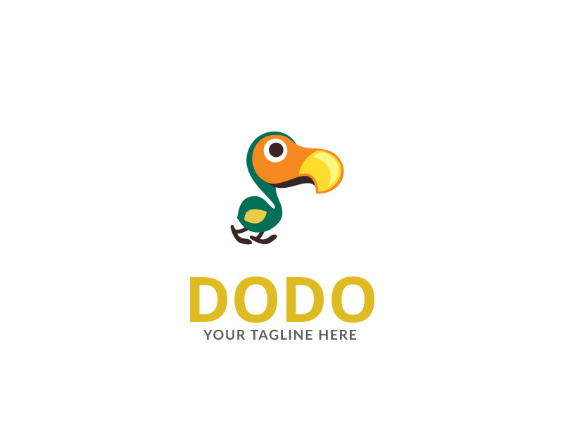 Dodo Logo Template #72083 - TemplateMonster