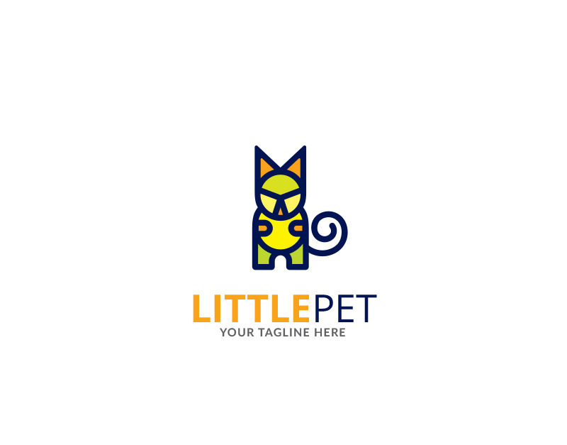 Little Pet Logo Template #72065 - TemplateMonster