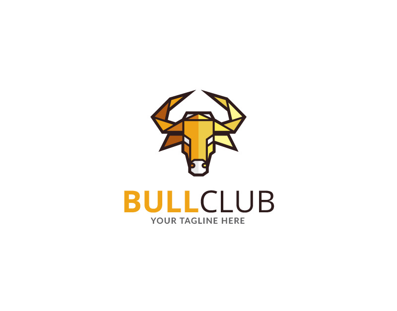 Bull Club Template Logo Template #72131 - TemplateMonster
