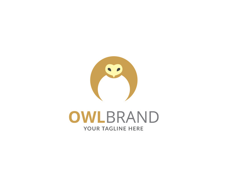Plantilla de logotipo de marca búho #72151 - TemplateMonster