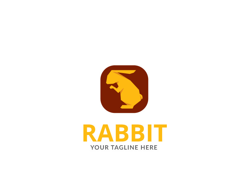 Rabbit Game Logo Template #72147 - TemplateMonster