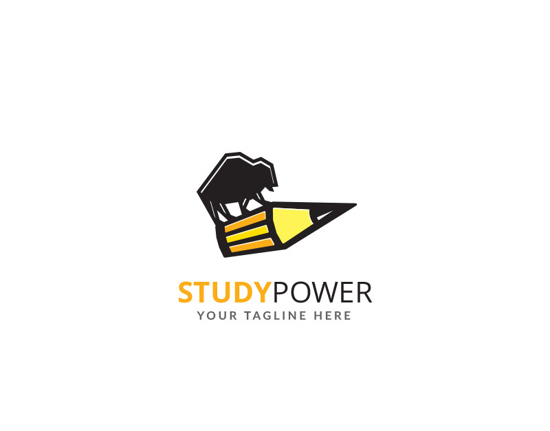 Study Power Logo Template #72108 - TemplateMonster