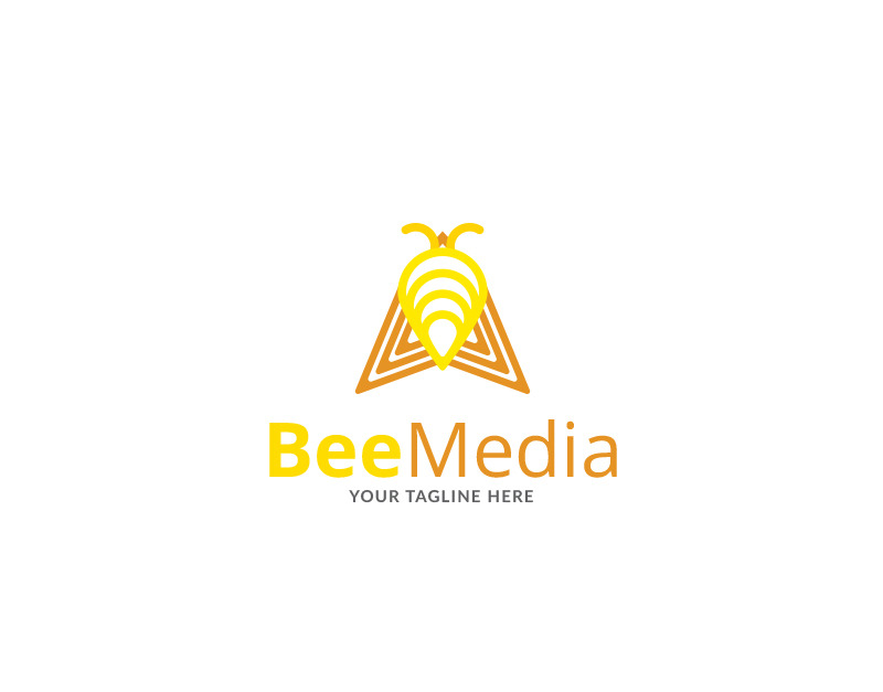 Bee Trade Brand Logo Template #73342 - TemplateMonster
