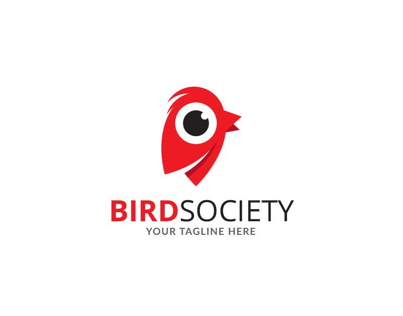 Bird Society Logo Template #73324 - TemplateMonster