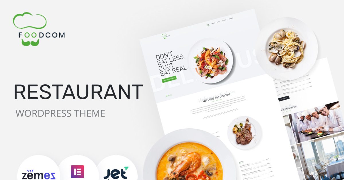 Foodcom - Restaurant WordPress Elementor Theme