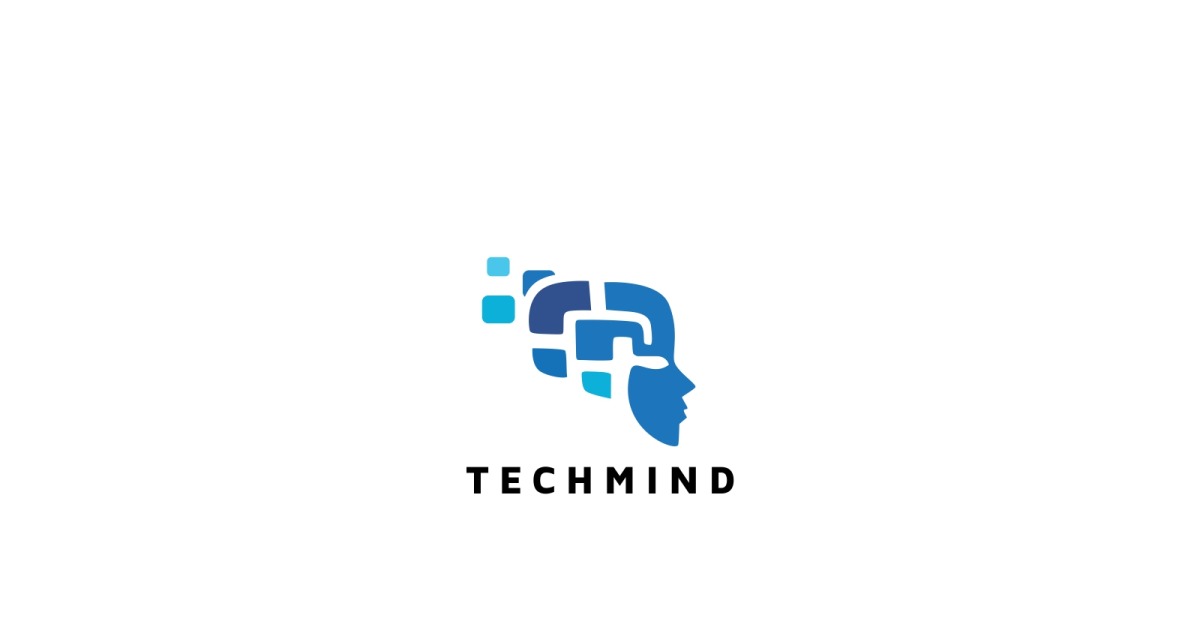 Tech Mind Logo Template #73943 - TemplateMonster