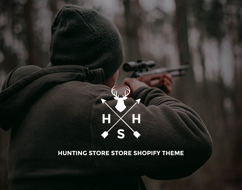 Huge Hunting - Hunting Store Shopify Theme - TemplateMonster