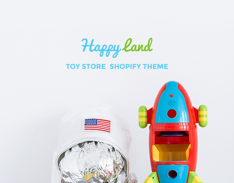 Happy Land - Toy Store Shopify Theme - TemplateMonster