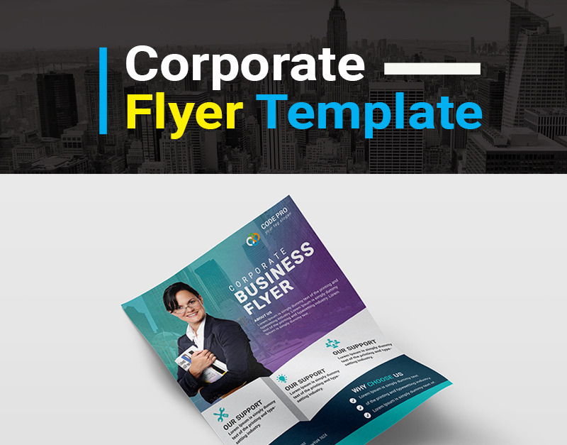 Corporate Ad Flyer PSD - Corporate Identity Template