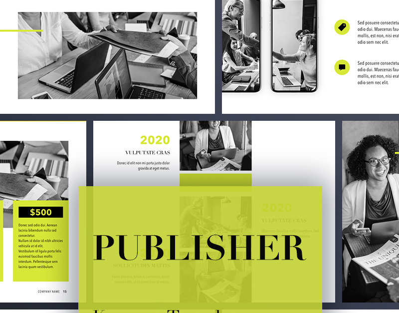 Publisher - Keynote template #74819 - TemplateMonster