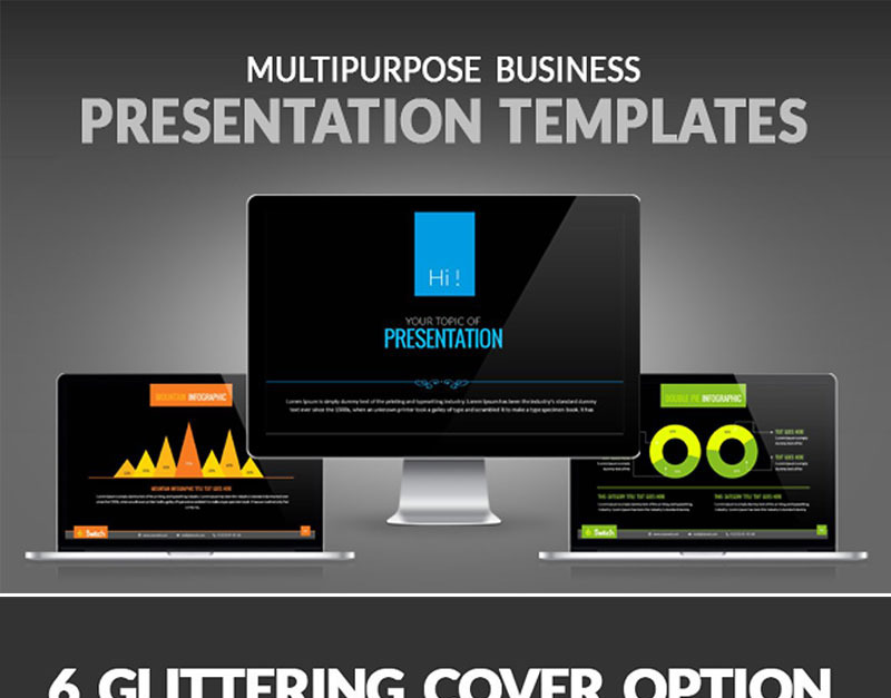 Modèle PowerPoint de présentation d'entreprise polyvalente