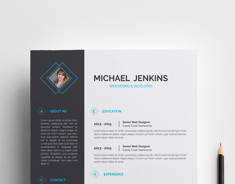 Michael Jenkins rena CV-mall #75325 - TemplateMonster