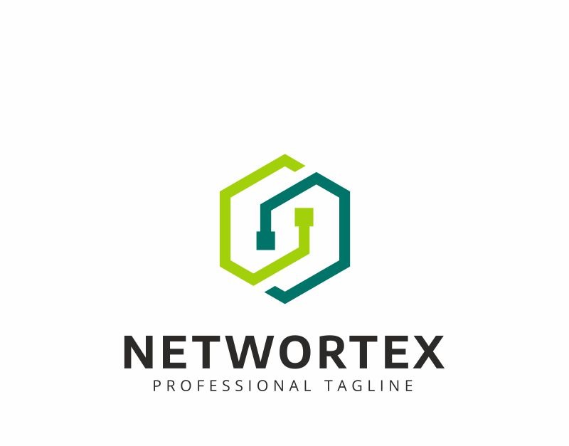 Network Logo Template #75497 - TemplateMonster