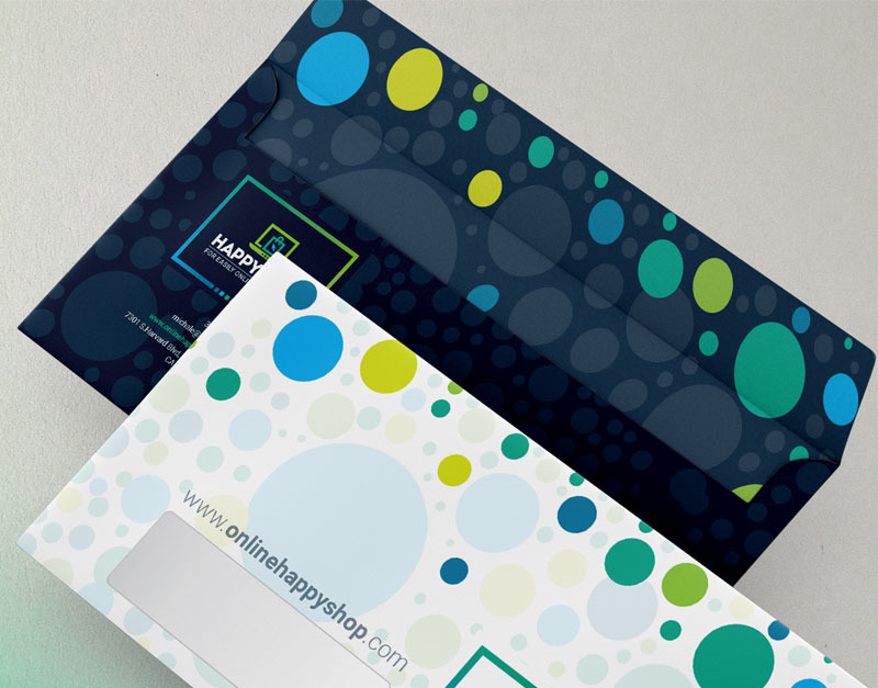 E-Commerce Shop Envelope Package - Corporate Identity Template