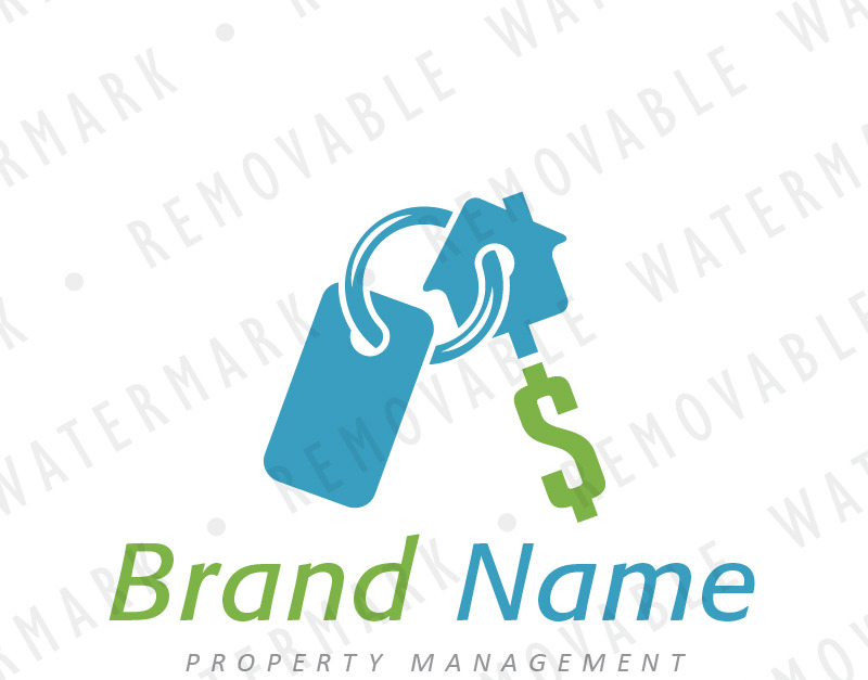 Real Estate Key Ring Logo Template #75665 - TemplateMonster