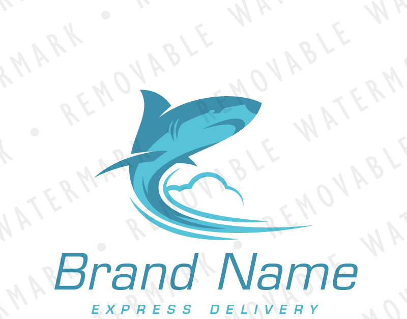 Shark Missile Logo Template #75663 - TemplateMonster