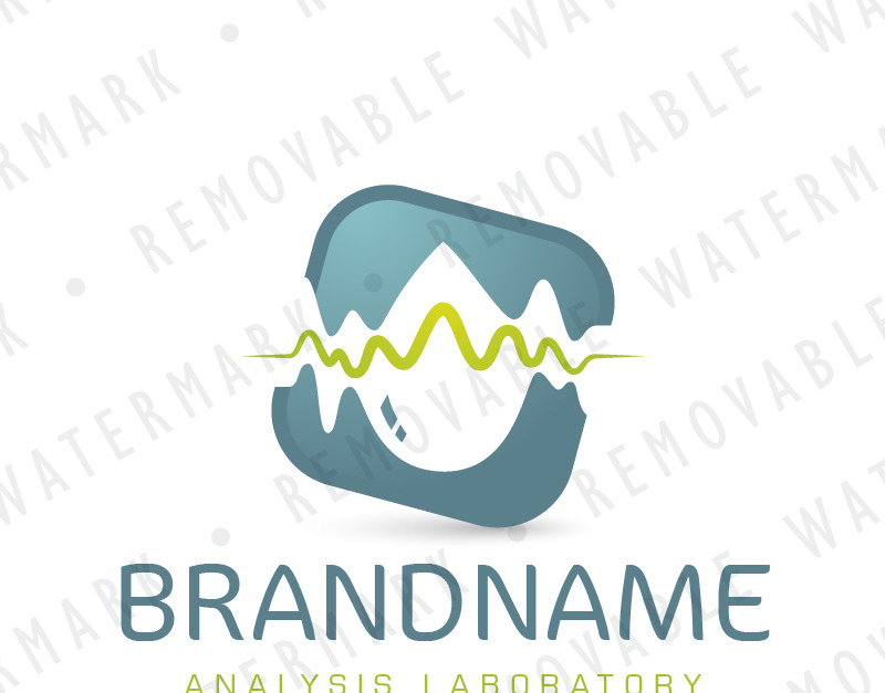 Fluid Analysis Logo Template #76107 - TemplateMonster