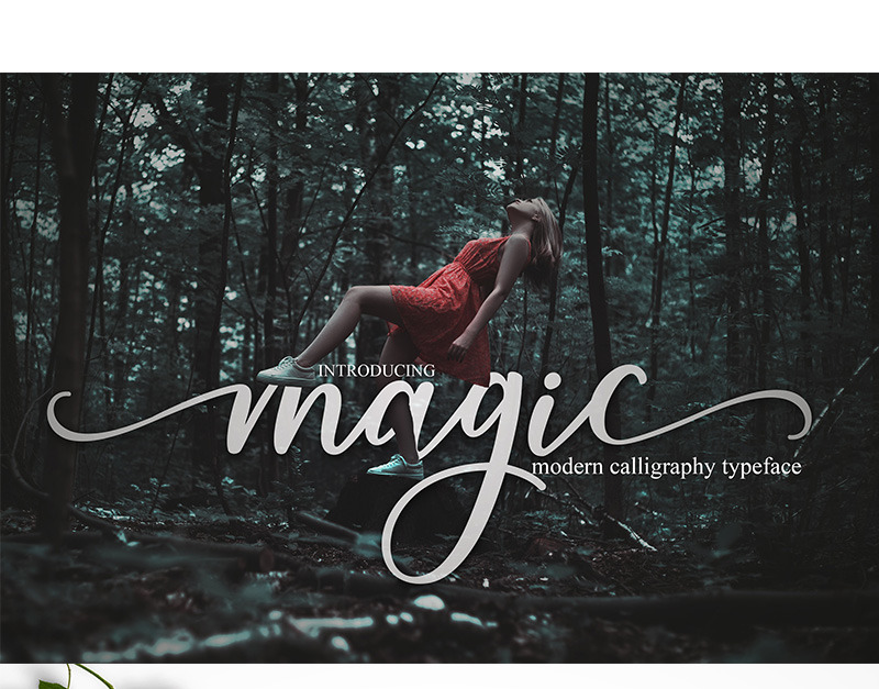 Magic Cursive Font #76359 - TemplateMonster