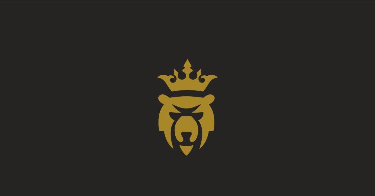 King Bear Logo Template #77180 - TemplateMonster