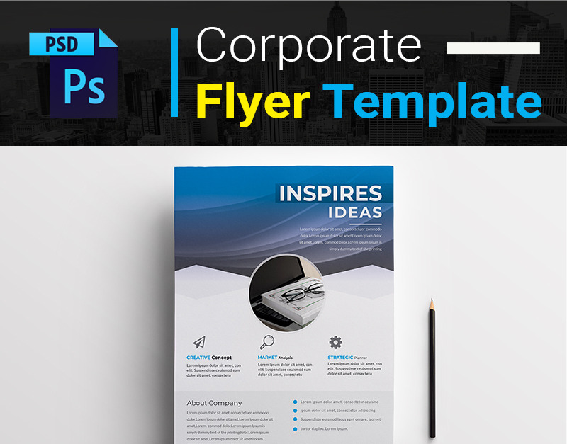 Inspires Flyer - Corporate Identity Template