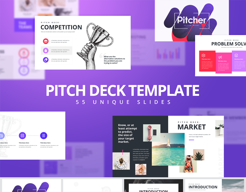 Pitcher-Multipurpose Pitch Deck PowerPoint template
