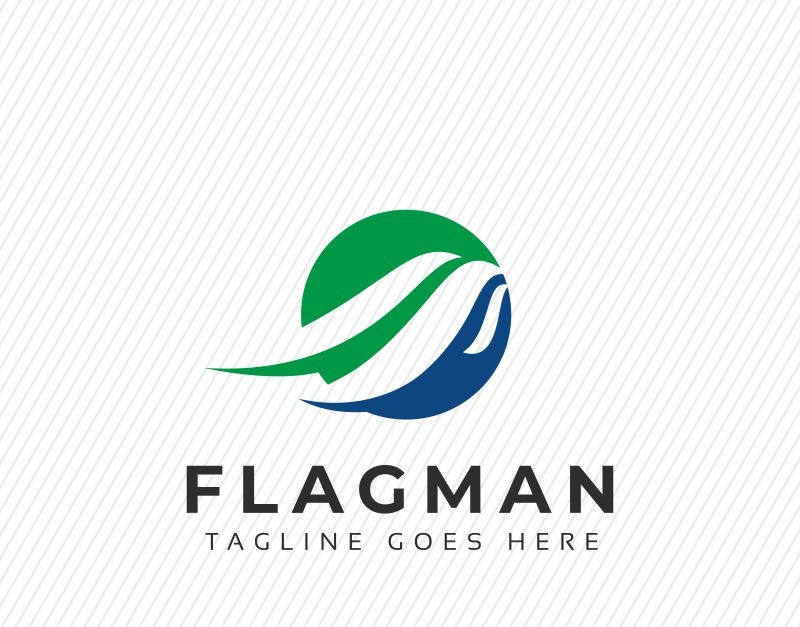 Szablon Logo globalnej fali #78082 - TemplateMonster