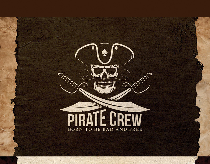 Pirate Crew Emblem - Illustration #78360 - TemplateMonster