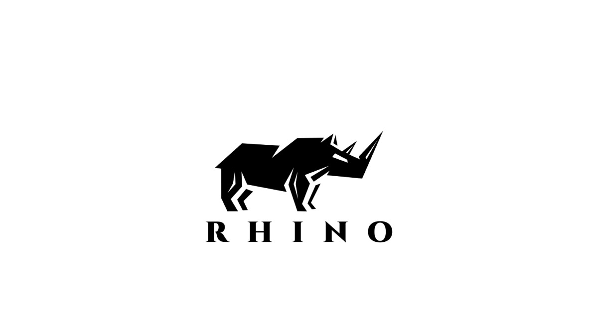Rhino Logo Template #78573 - TemplateMonster