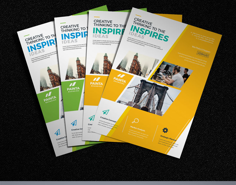 Inspiring Ideas Flyer - Corporate Identity Template