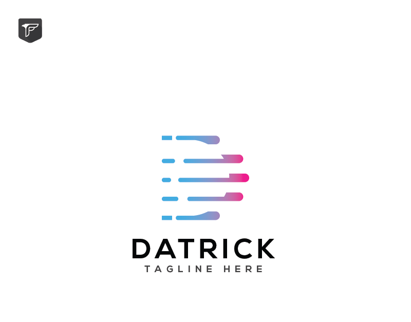 Datrik Logo Template #79198 - TemplateMonster