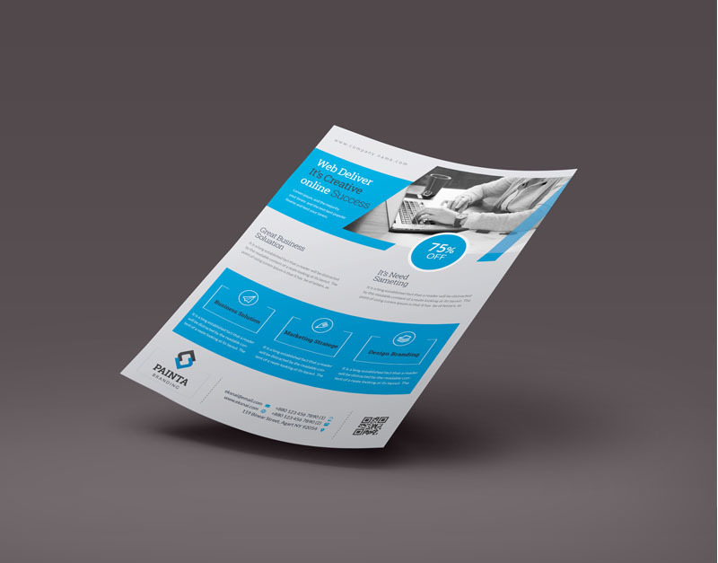 Painta Creative Success Flyer - Corporate Identity Template